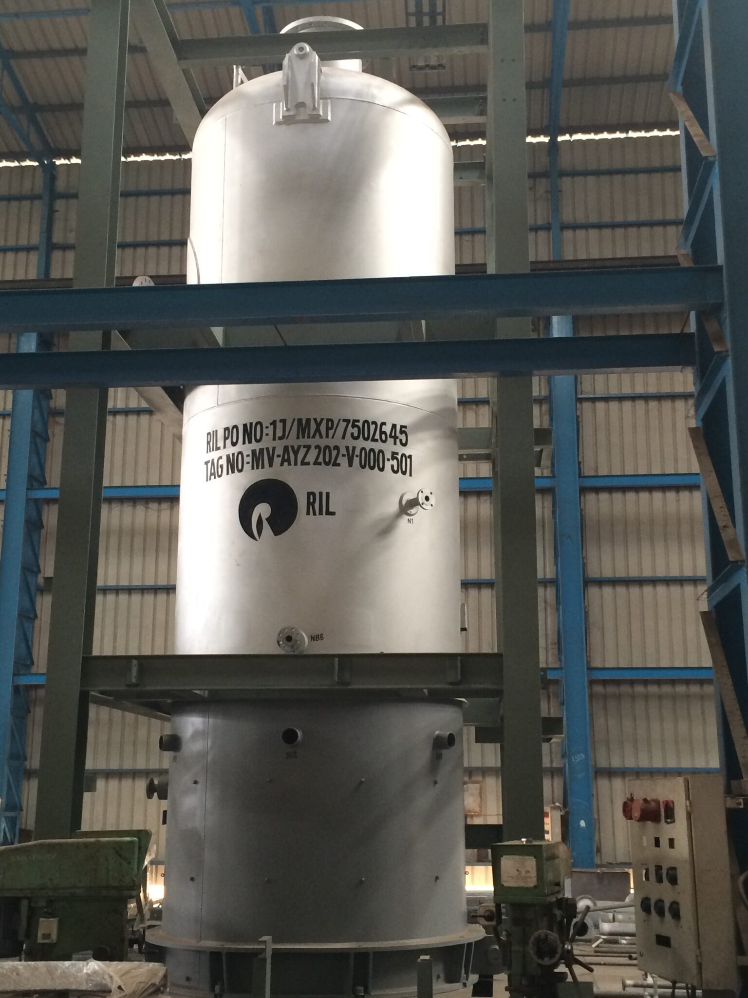 Modularized Equipment – Reliance Jamnagar – Shree Satyanarayan ...